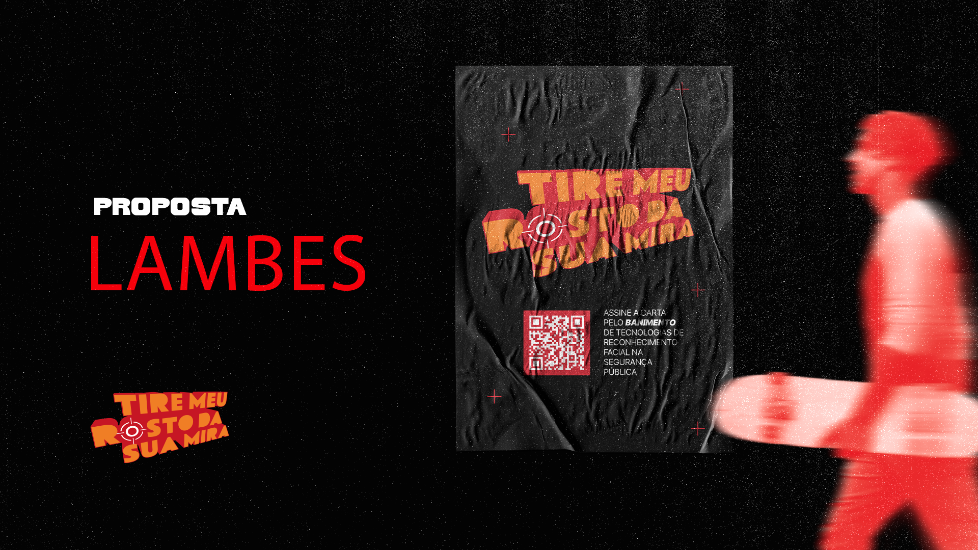 Lambes #TireMeuRostoDaSuaMira - #TireMeuRostoDaSuaMira